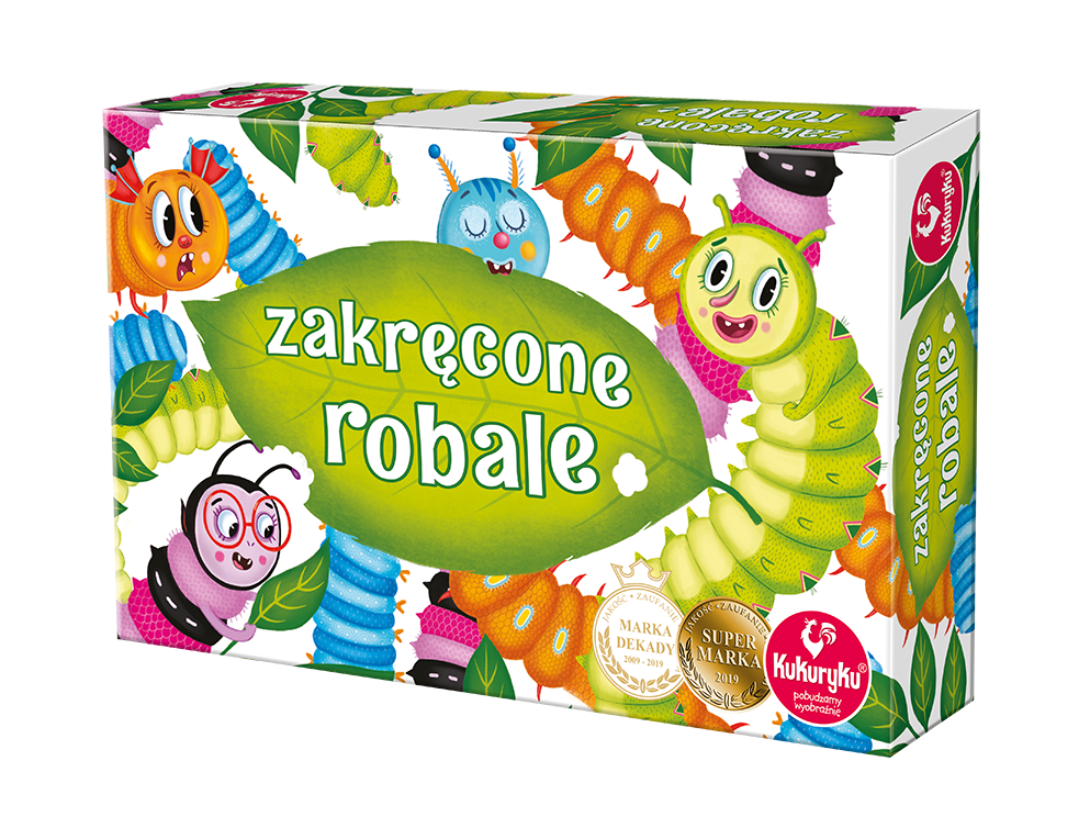 Kukuryku Gra planszowa Zakręcone robale - Zetpol